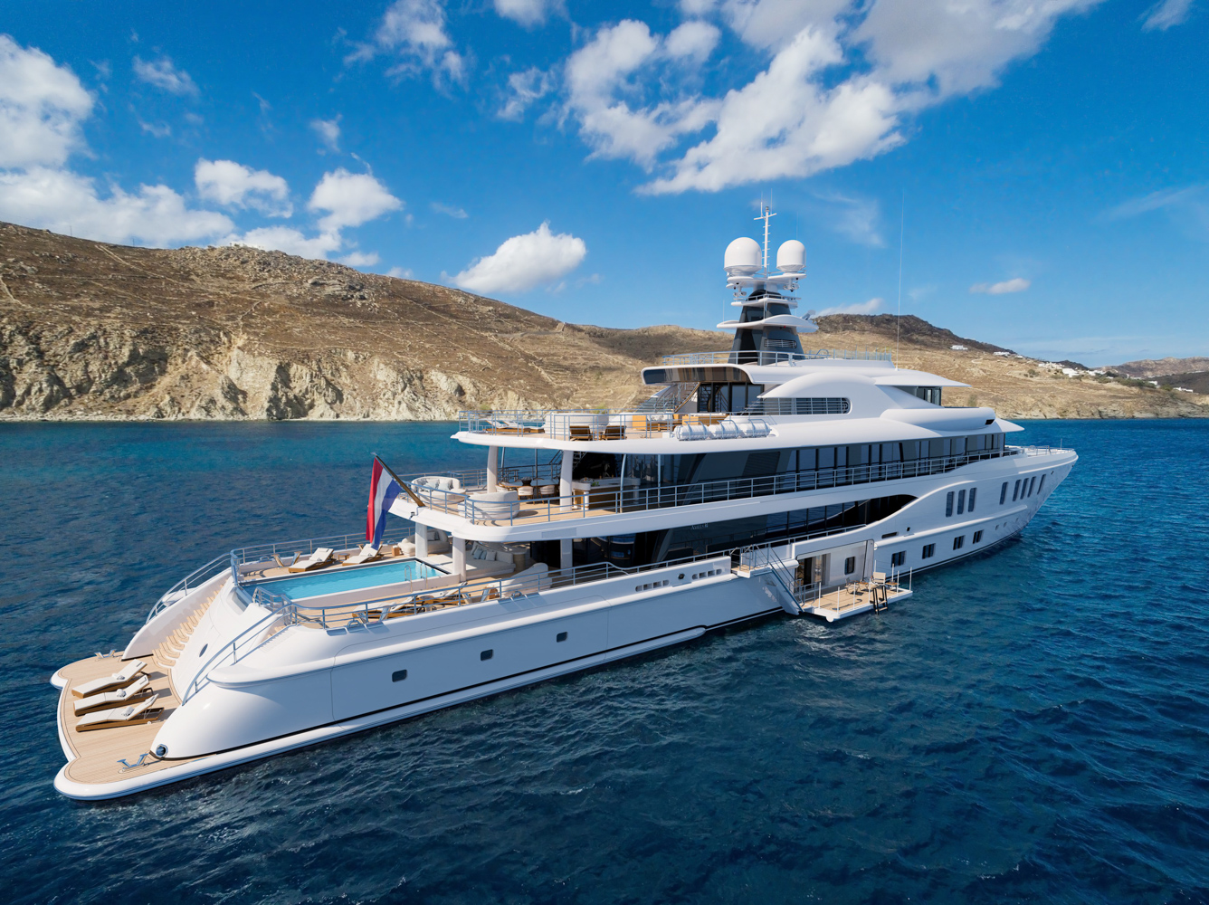 Yacht SYNTHESIS, Amels | CHARTERWORLD Luxury Superyacht Charters